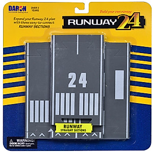 Daron Worldwide Trading Runway24 Runway Straight Sections Vehicle