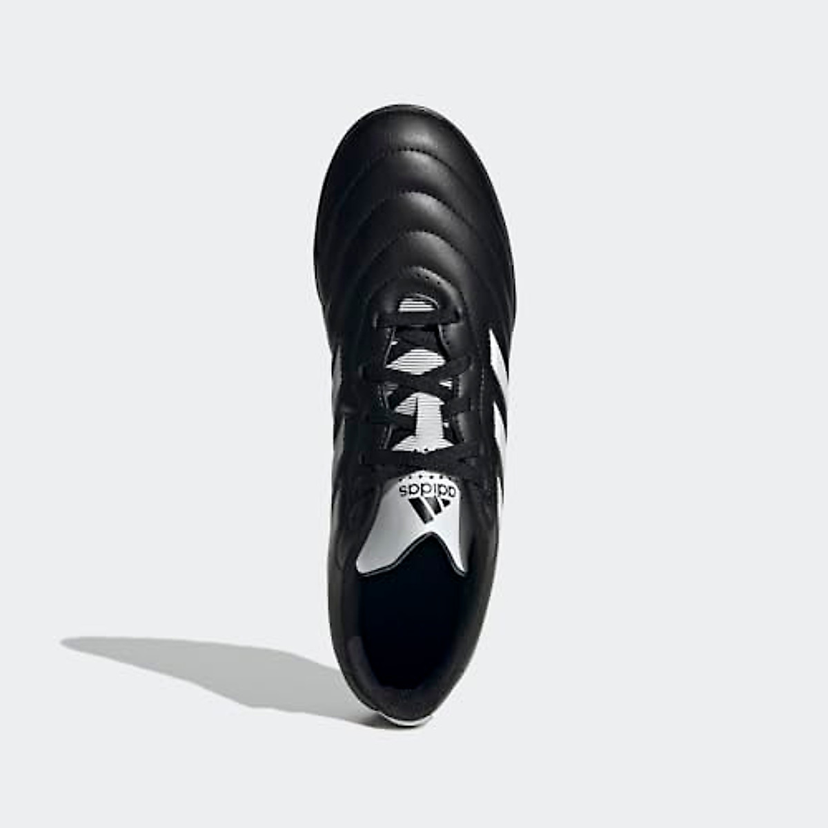 adidas Unisex Goletto Turf Soccer Shoe, Core Black/White/Red, 7.5 US Men