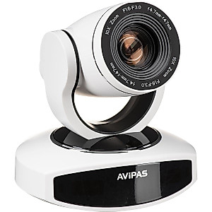 AVIPAS AV-1281W 10x HDMI PTZ Camera w/PoE - White