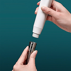 Fufafayo Pressurized Showerhead Four-Speed Pressurized Bathtub Shower Detachable Shower Head Shower Spray Bathroom Shower Head Cosmetic Nozzle with Overhead Spray Function