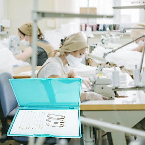 DVECUE Megnetic Sewing Needle Case Knitting Pin Organizer Portable Stitching Pin Storage Box for Pin Holder 3Pieces