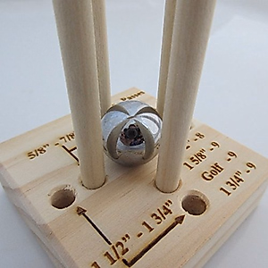 Multi-Monkey Paracord Tool Jig ~ Makes Ball Knots from 5/8" to 2 1/4"