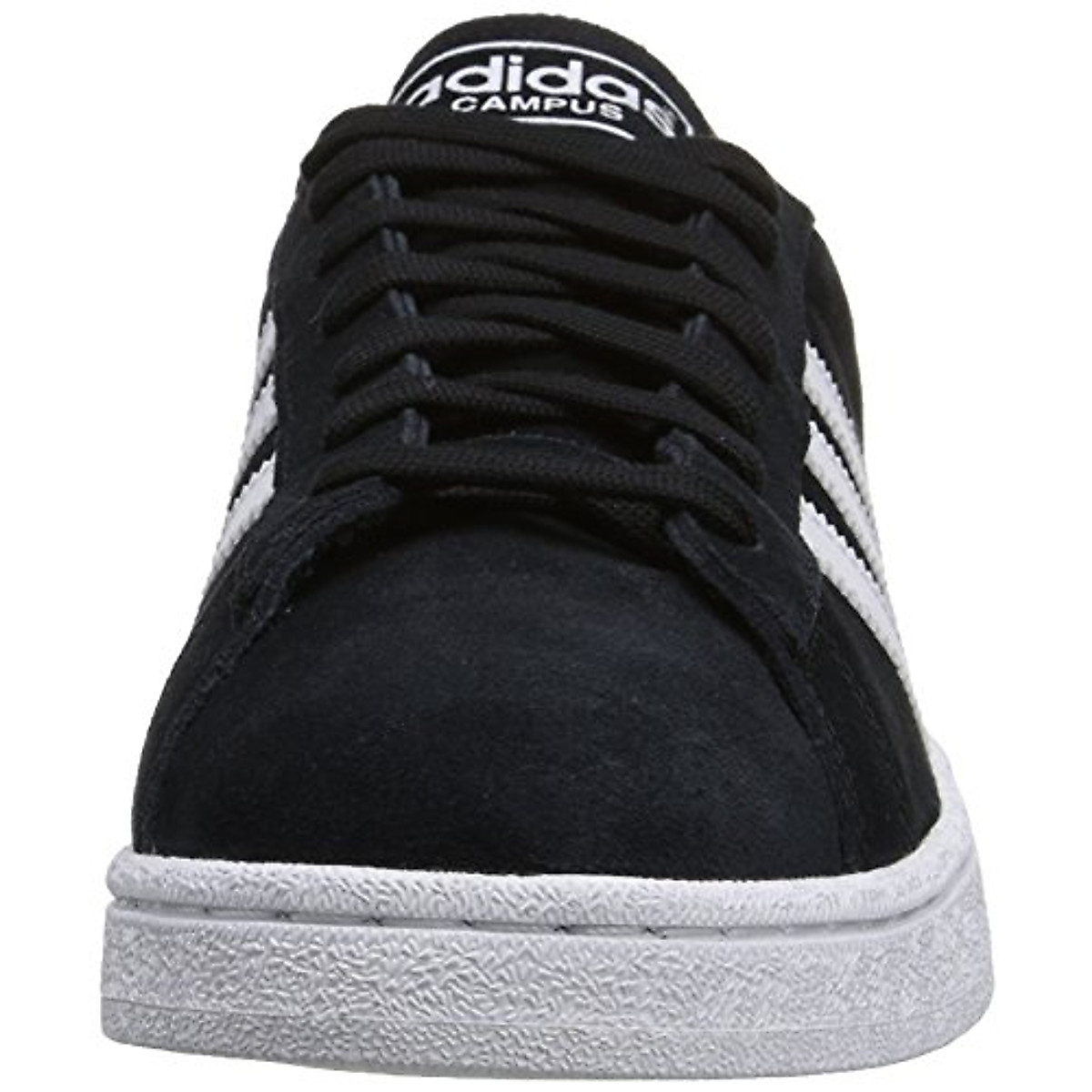 adidas Originals Men's Campus Fashion Sneaker,Black/White/Black,4.5 M US