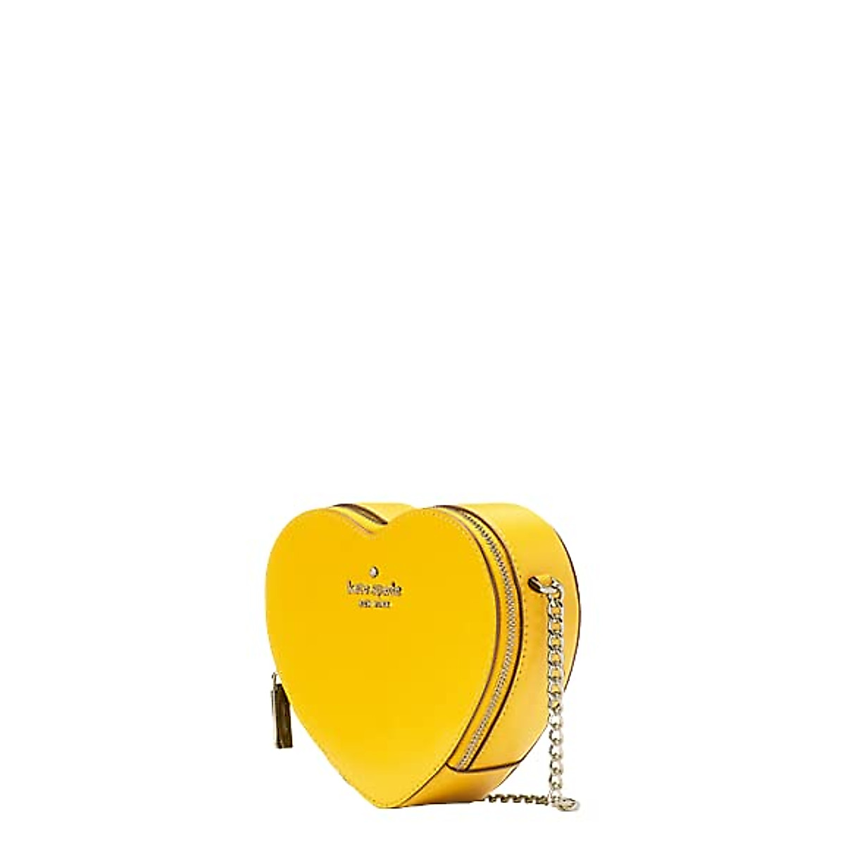 Kate Spade New York love shack mini heart crossbody bag (Mango Ice)