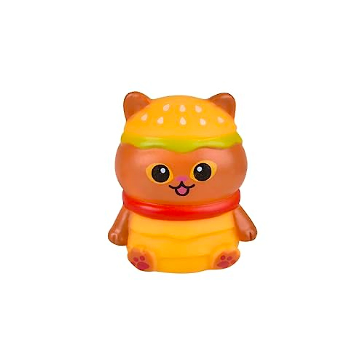 Ten (10) 2" Rubber Bath Toys Animals with Costumes (Cats in Costume)