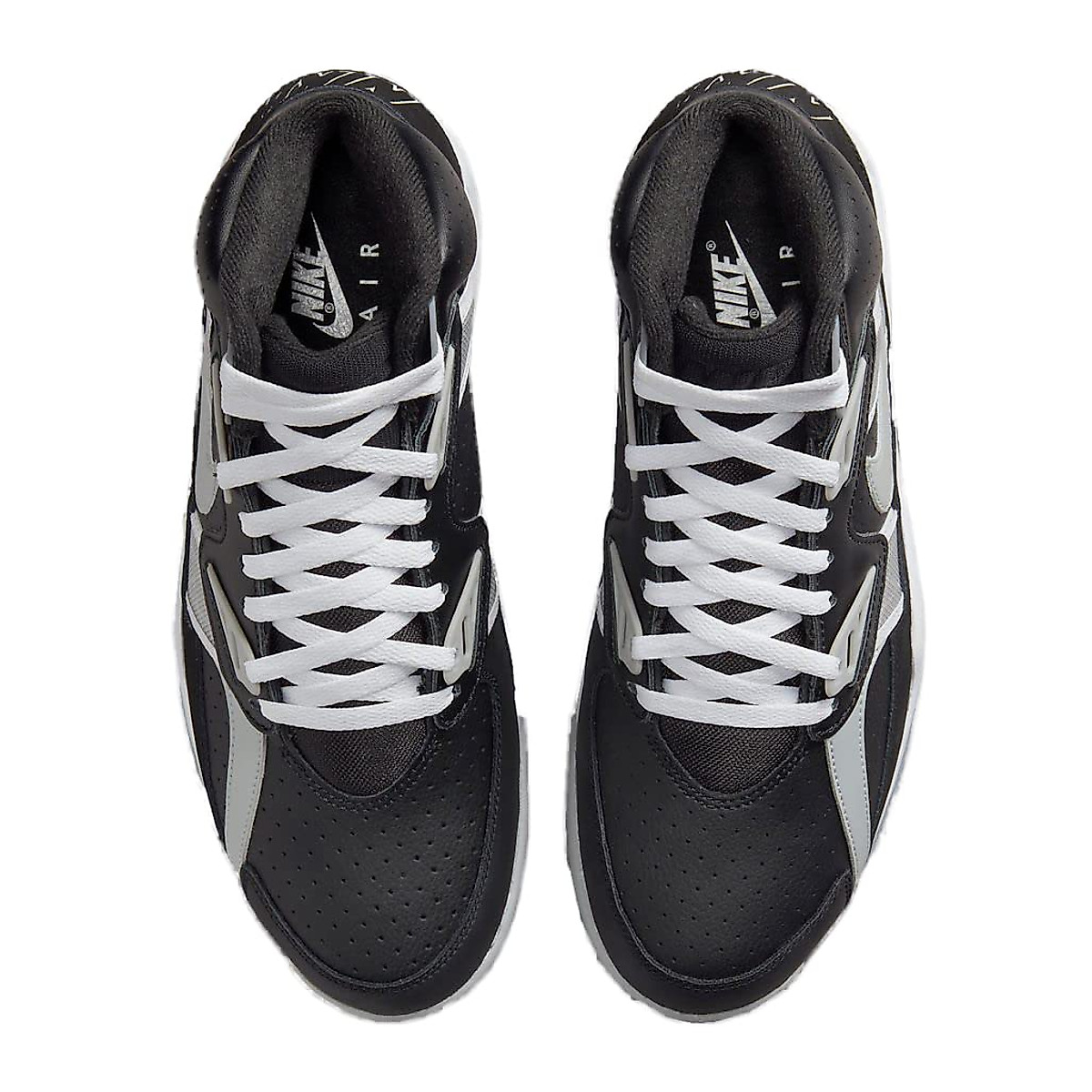 Nike Mens Air Trainer SC High DZ4405 001 Raiders - Size 9 Black/Grey-White