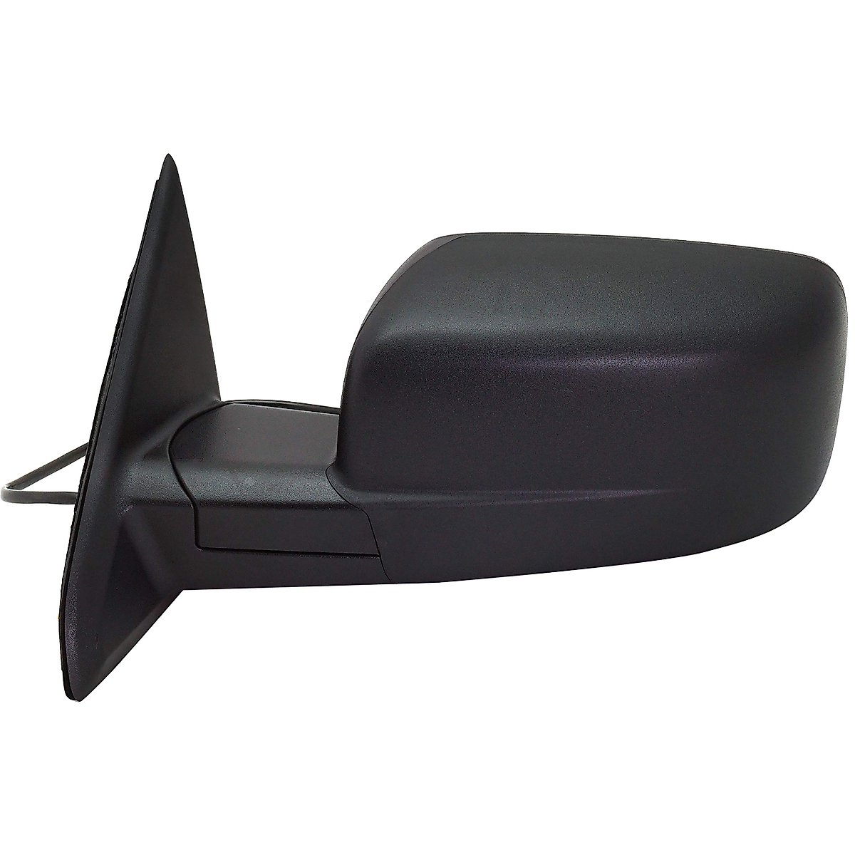 Kool Vue Left Power Heated Door Mirror Compatible With Ram 1500 2011-2013 Textured Crew Cab & Standard Cab