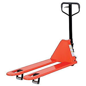 Vestil PM4-2048-LP Low Profile Pallet Truck, 4000 lbs Capacity, 48" Length x 20-5/8" Width Fork