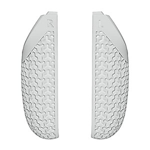 IFYOO 1 Pair Battery Charging Covers Compatible with Oculus/Meta Quest 2 Controller, Replacement Parts Kits Accessories, Anti-Slip Texture Design, Enhanced Hand Feeling - White