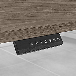 Bush Business Furniture 500 Home Office Desk, 72W, Modern Hickory