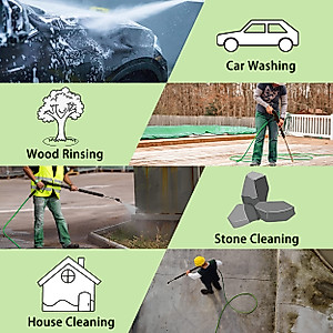 PWACCS Pressure Washer Hose for Power Washer – Pressure Washer Extension Wand