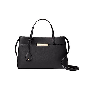 Kate Spade New York maiden way saffiano zuri - black, Large