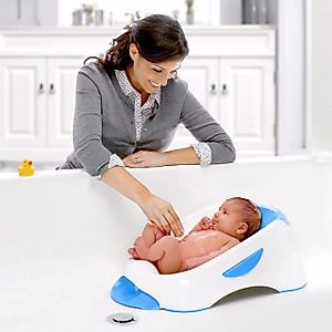 Munchkin® Clean™ Cradle Baby Bathtub, Blue