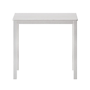 Max & Lily Modern Farmhouse Wood Desk, White Wash