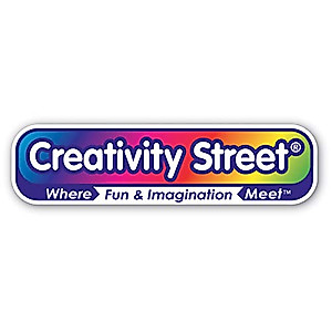 Creativity Street Paint Brush Holder, White/Plastic, 5-3/4" Dia., 1 Piece