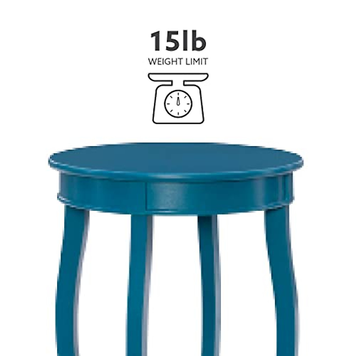 Powell Furniture Powell Teal Round Shelf Table