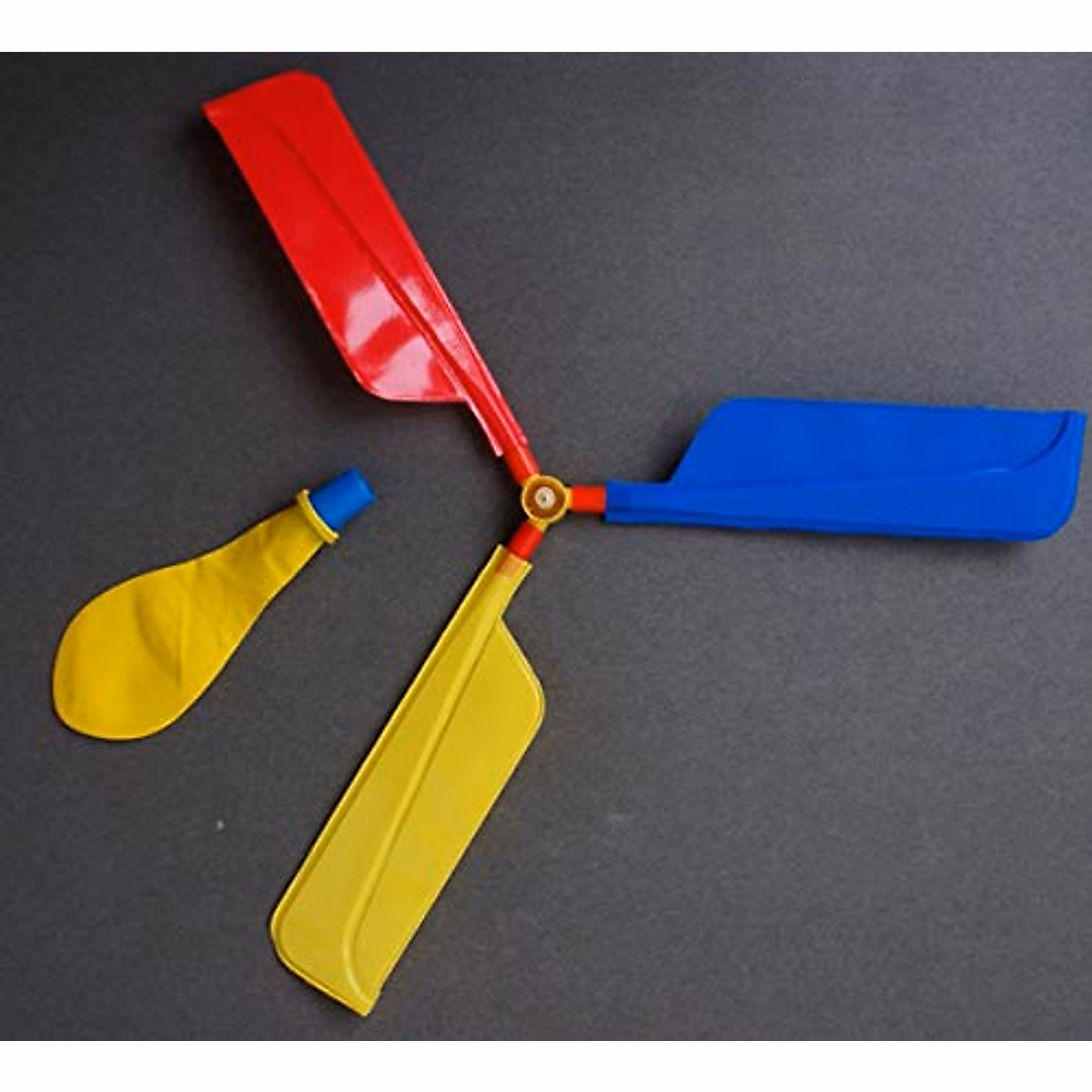 BAIVYLE Kids Toy Balloon Helicopter (12 Pack) Children's Day Gift Party Favor Easter Basket, Stocking Stuffer or Birthday! Flying Toys for Boys and Girls - Outdoor Sport Toy for 7 8 9 10 Year Old