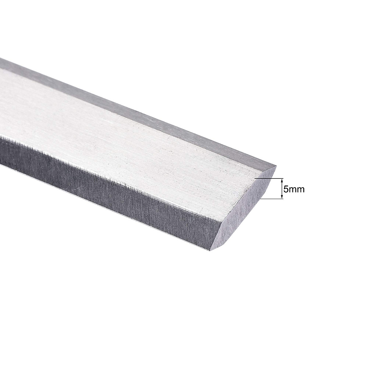 uxcell Precision Bevel Edge Machinist Square 4" x 2.5" (100x63mm) Engineer Woodworking Try Square Right Angle Ruler Solid Steel Square