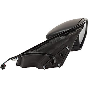 Kool Vue Driver & Passenger Side Power Heated Mirrors for Chrysler 200 2015-2017 With Blind Spot Monitor; Without Signal Light, Memory, Puddle Lamp & Auto-Dimming Paintable