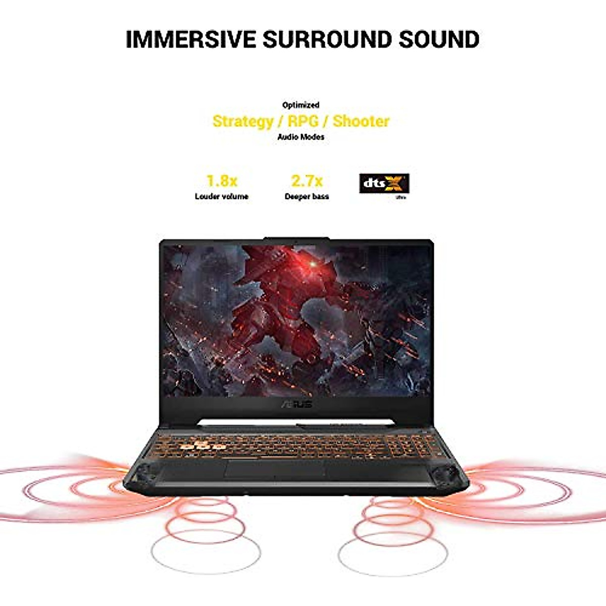 ASUS 2021 TUF F15 Gaming Laptop, 15.6" 144Hz FHD Display, Intel Core i7-10870H up to 5.00 GHz, GeForce GTX 1660 Ti, 32GB RAM, 1TB SSD + 1TB HDD, RGB Backlit KB, RJ-45 Ethernet, Win 10 + Oydisen Cloth