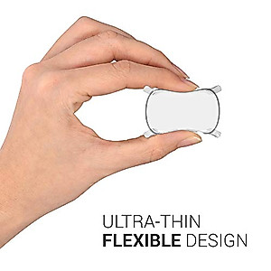 kwmobile Case Compatible with Huami Amazfit GTR 2 / 2e (Set of 2) - Smart Watch/Fitness Tracker Cover - Transparent/Grey