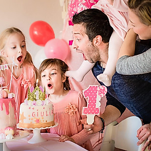 Baby Birthday Crown, Birthday Party Hat for 4 Years Girls Boys Unisex Tiara Photo Props Decorations Birthday Gifts