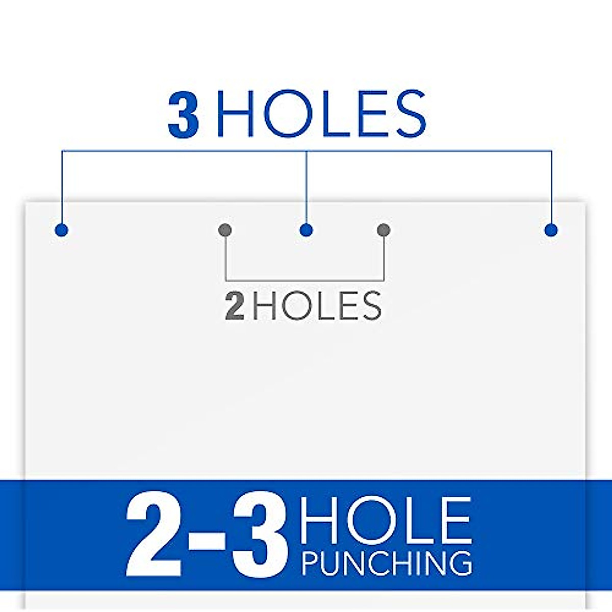 Swingline 3 Hole Punch, Desktop Hole Puncher 3 Ring, SmartTouch Metal Paper Punch, Home Office Supplies, Portable Desk Accessories, 20 Sheet Punch Capacity, Low Force, Black/Gray (74133)