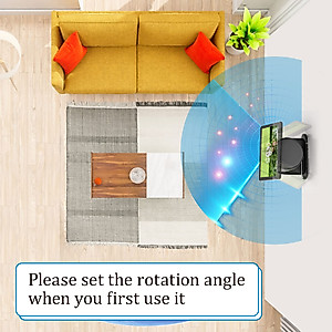 PlusAcc Show 10 Wall Mount Stand - Holder Mount for Echo Show 10 3rd Gen, Space Saving Alexa Accessories Bracket Shelf (Black)