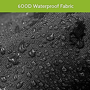 Joiish 22 inch Griddle Cover for Blackstone Griddle with Hood, 600 D Waterproof Tabletop Grill Cover with Oil-Proof Coating, Outdoor BBQ Machine Protector