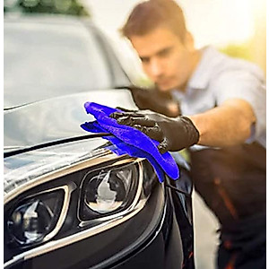 CYXZIM 20Pcs Car Wash Cleaning Tools Kit Car Detailing Set with Wash Mitt Sponge TowelsWindow Scraper Duster Complete Interior Car Care Kit