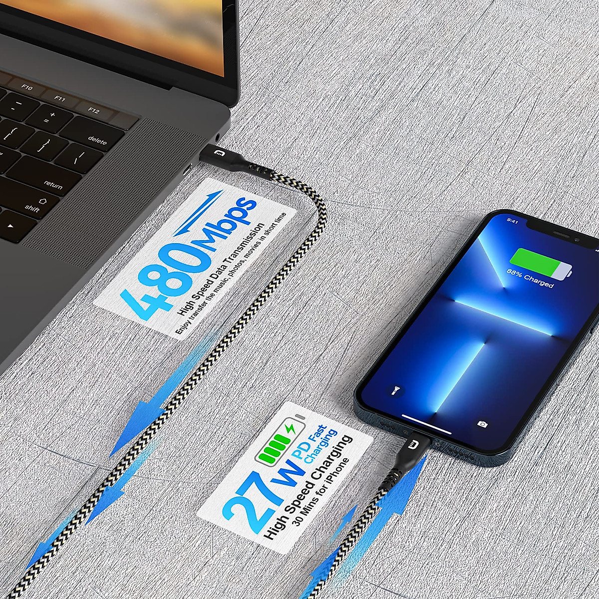 Zendure Portable Charger 10000mAh Power Bank 20W PD USB C Battery Pack QC 3.0 Cargador Portatil External Battery for iPhone, Tablet, Samsung, Switch and More-ZDC2LK3-BK