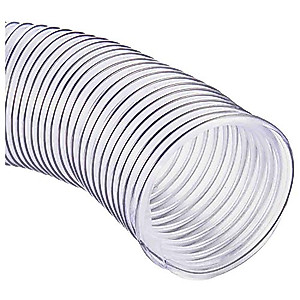 PVC Dust Collection Hose (4.0 Inch Diameter x 10 Feet Length)