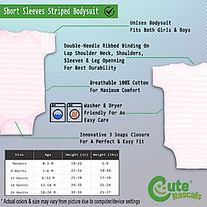 Custom Personalized Baby Bodysuit Colombian Soccer Colombia Football Funny Cotton Boy & Girl Striped Baby Clothes Stripes Soft Pink White Personalized Text Here 6 Months