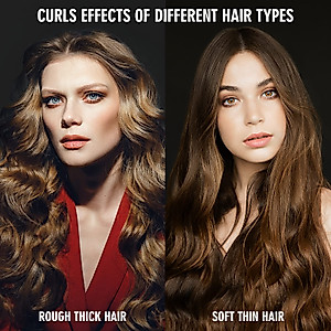 Heatless Hair Curler Headband by IENIN - Overnight Curl Ribbon Rollers, No Heat Curling Rod for Natural Waves, Women's Holiday Gift