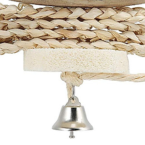 Hanging bird toy, bird toy, corn husk corn for bird chew toy