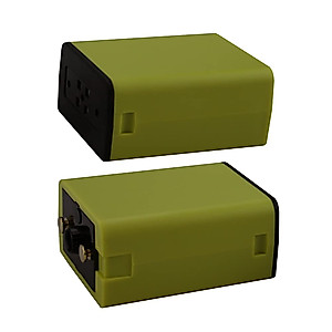 2 Pack Bendix King LAA0139 Clamshell AA Battery for LPX, LPH etc LAA125- Yellow