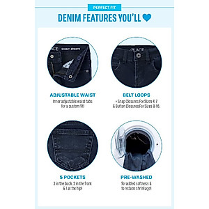 The Children's Place Girls Multipack Basic Bootcut Jeans