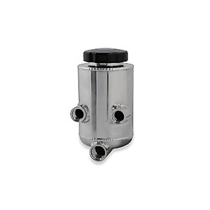 Holley 198-211 Power Steering Remote Reservoir Polished Aluminum