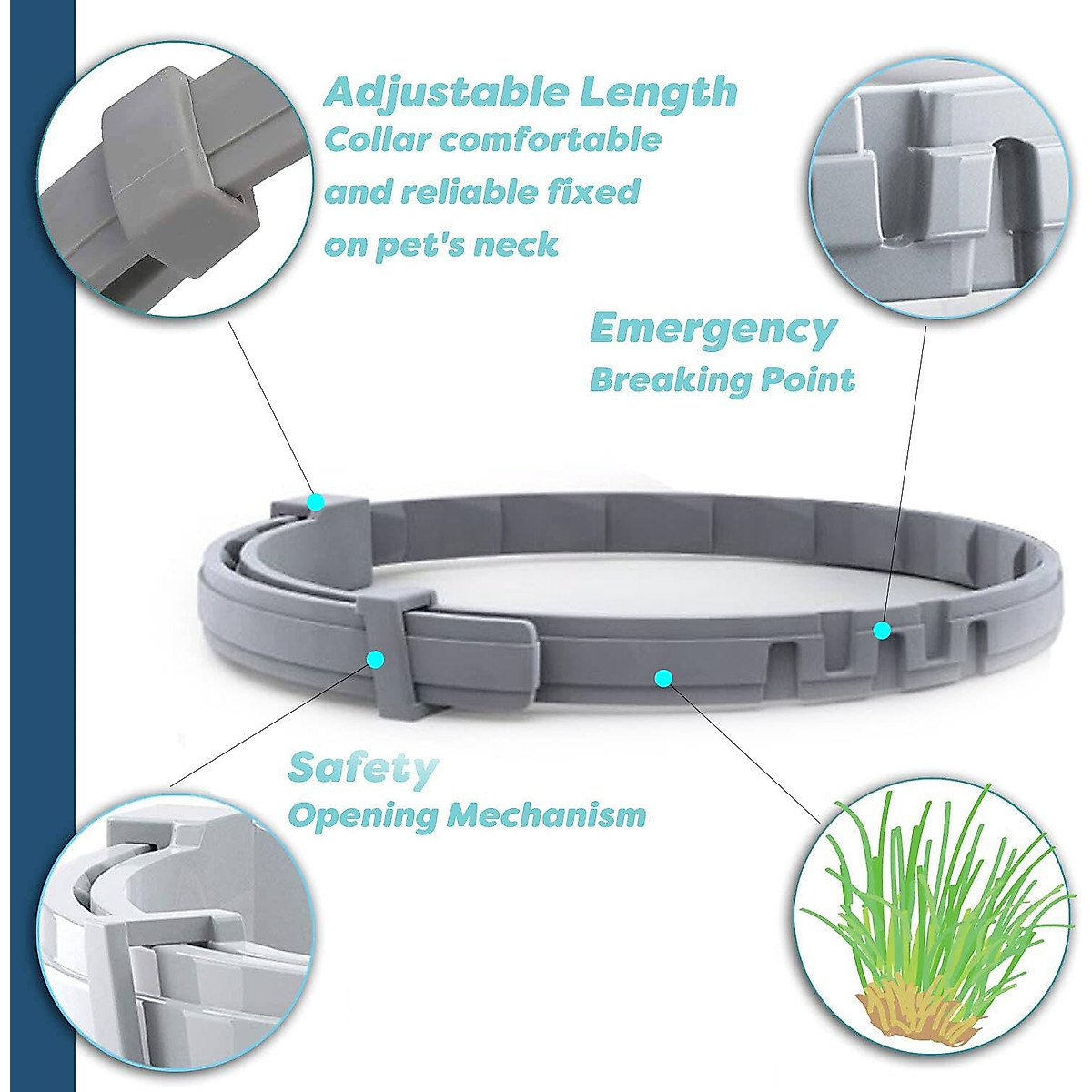 Protect Your Feline: Effective Flea and Tick Treatment for Cats, Natural Formula, 2-25 lbs, (9 Month Supply)