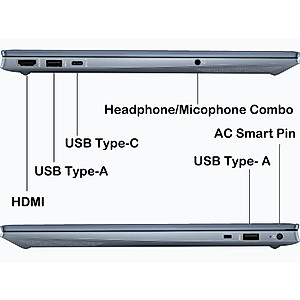 HP Pavilion 15.6 Inch FHD Touchscreen Business Laptop, 13th Gen Intel Core i7-1355U, GeForce MX550, 32GB RAM, 1TB SSD, Windows 11 Pro, Backlit Keyboard, PCM