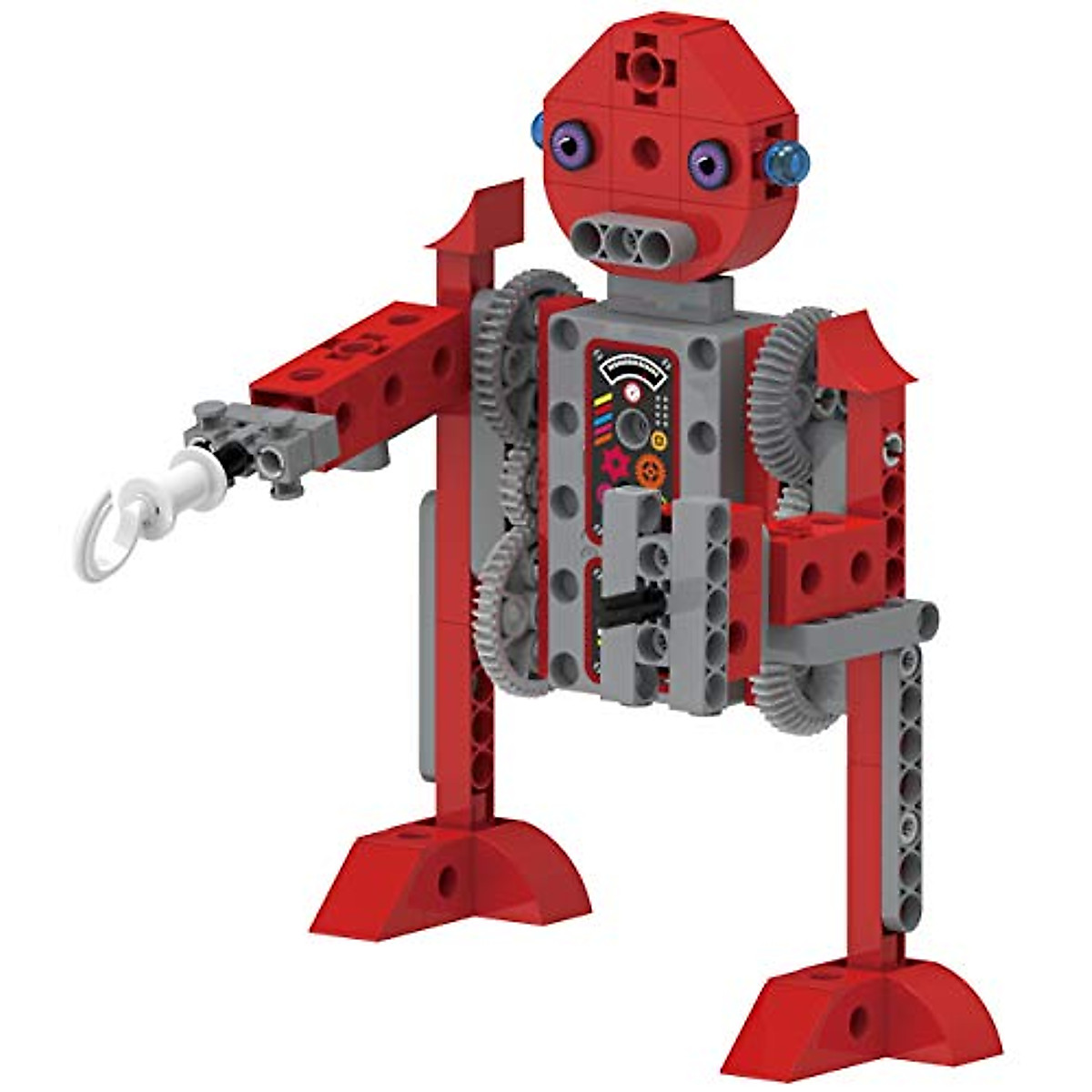 Thames & Kosmos Kids First Robot Factory: Wacky, Misfit, Rogue Robots STEM Experiment Kit | Hands-on Model Building for Young Engineers | Build 8 Motorized Robots | Play & Learn with Storybook Manual