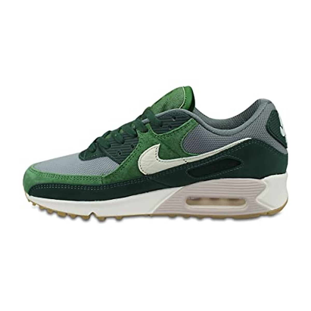 Nike Mens Air Max 90 PRM DH4621 300 Pro Green and Pale Ivory - Size 11