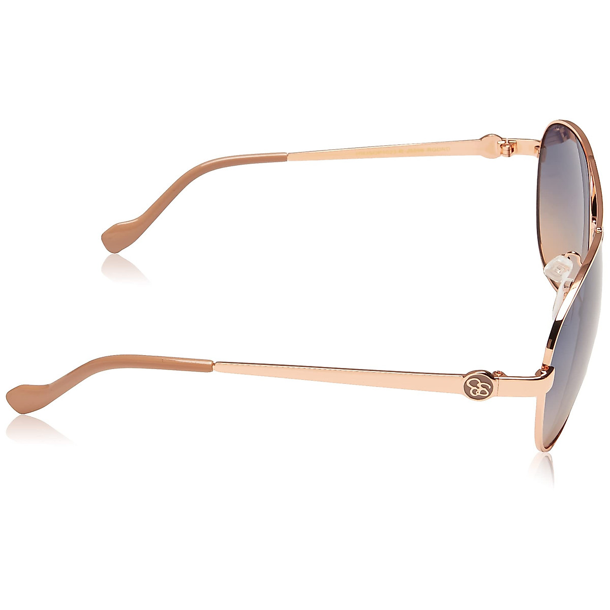 Jessica Simpson Women's J5596 Classic Metal Aviator Pilot Sunglasses with UV400 Protection - Glamorous Sunglasses for Women, 60mm