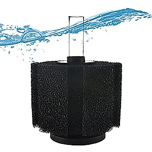 Premium Course Aquarium Sponge Filter - For Greater Intervals Between Cleaning! - Fits 10-75 Gallon Tanks - Fish Tank Sponge Filter - Compare To ATI Pro or Aquarium Co-Op Filter - High Quality