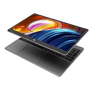 Gaming Laptop, Gravity Sensor RGB Backlit 15.6 Inch Touch Screen Business Laptop 4096 Pressure for Family (12GB+256GB US Plug)