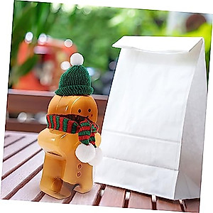 Didiseaon 2 Sets Christmas Drink Bottle Christmas Gifts Cookies Gift Juice Container Xmas Party Favor Christmas Candy Bottle Plastic Biscuit Jar Pet, Cotton Cold Drink Drinks