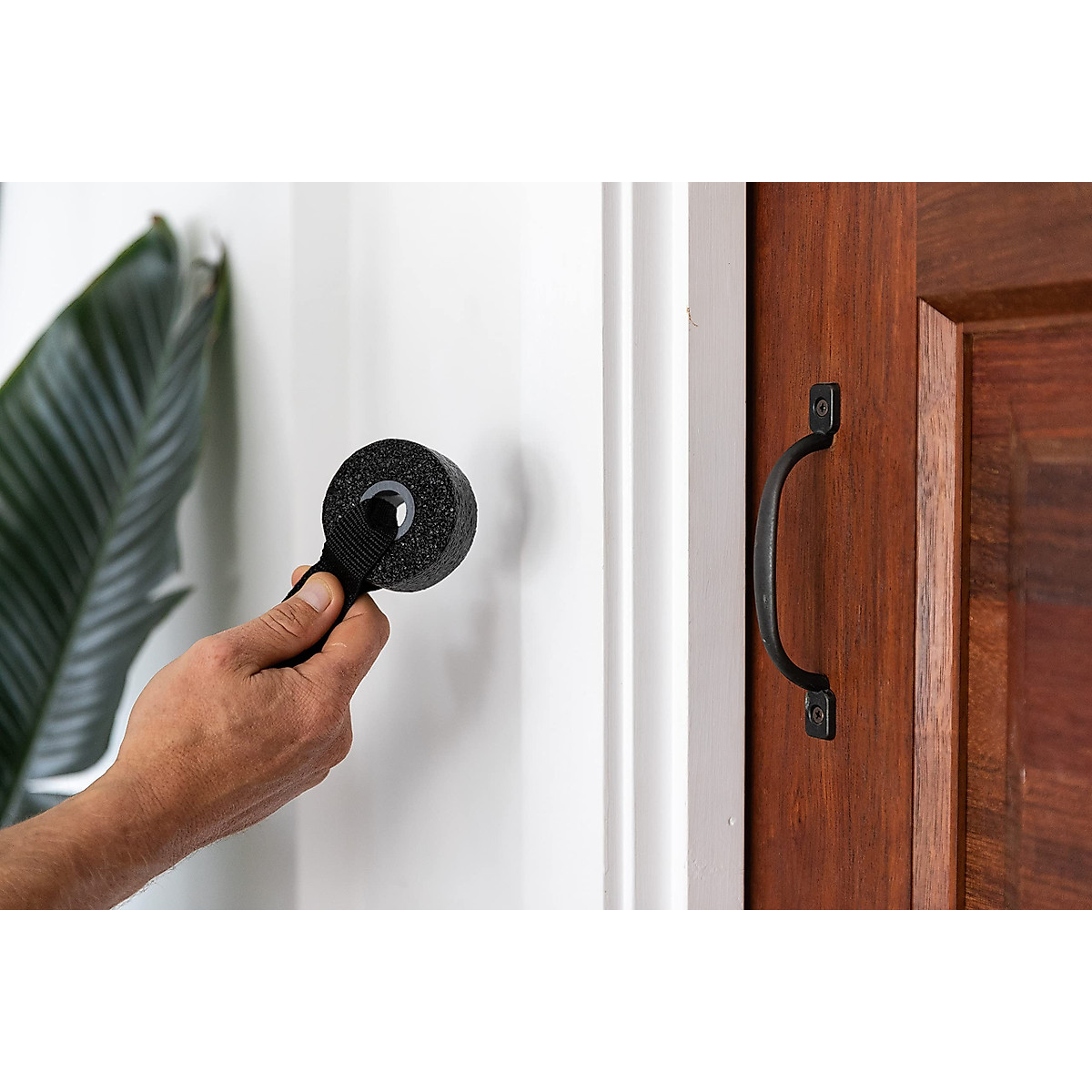 SURF ATHLETE Ultimate Paddling Endurance Training Kit: 9 Pieces Set, 15lbs to 25lbs with Durable Nylon Sleeve Bands Protection Navy Blue/Black