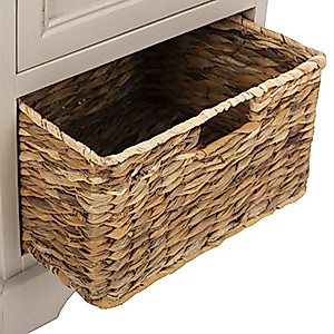 SAFAVIEH American Homes Collection Raven Vintage Grey Tall Storage Unit