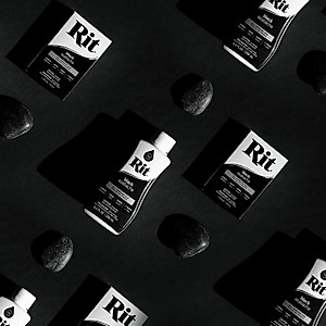 Rit Dye 88150 All Purpose Liquid Dye, Black, 8 Fl Oz