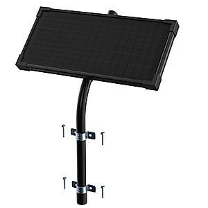 SolarEnz Solar Panel Tubular Mounting Brackets Solar Panel Mounting Pole Support Solar Panels from 5W to 40W